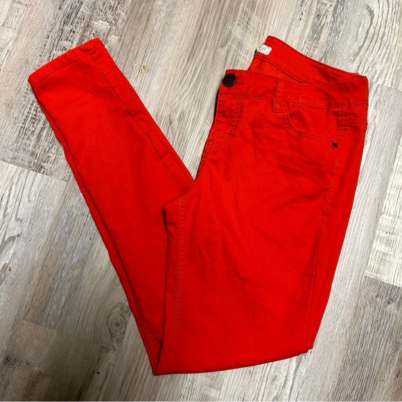 Jeans | University Red Cigar Skinny Leg Jeans | Poshmark